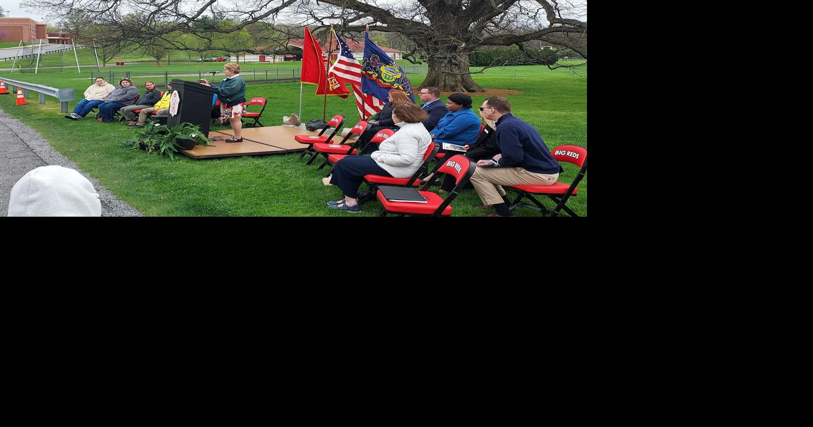 Community celebrates historic tree at West Middlesex schools | News ...