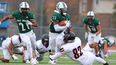 No. 15 Rock rolls past East Stroudsburg in NCAA Div. II playoff opener ...