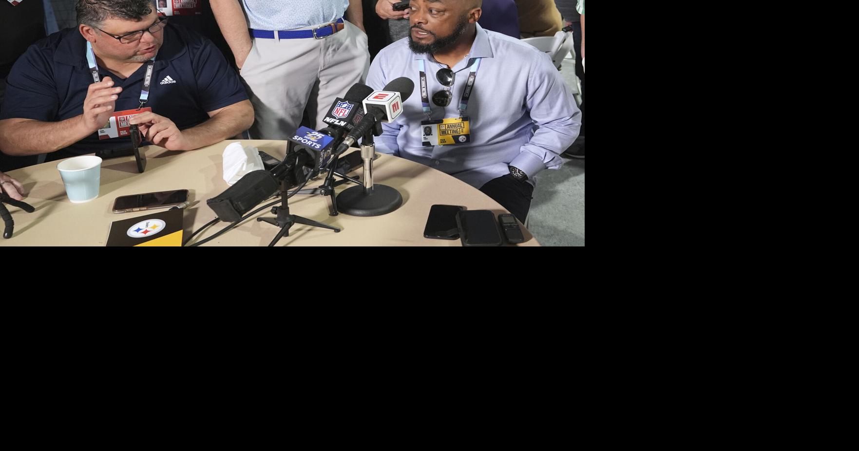 Tomlin is talking to Rodgers, but he's comfortable starting Rudolph ...