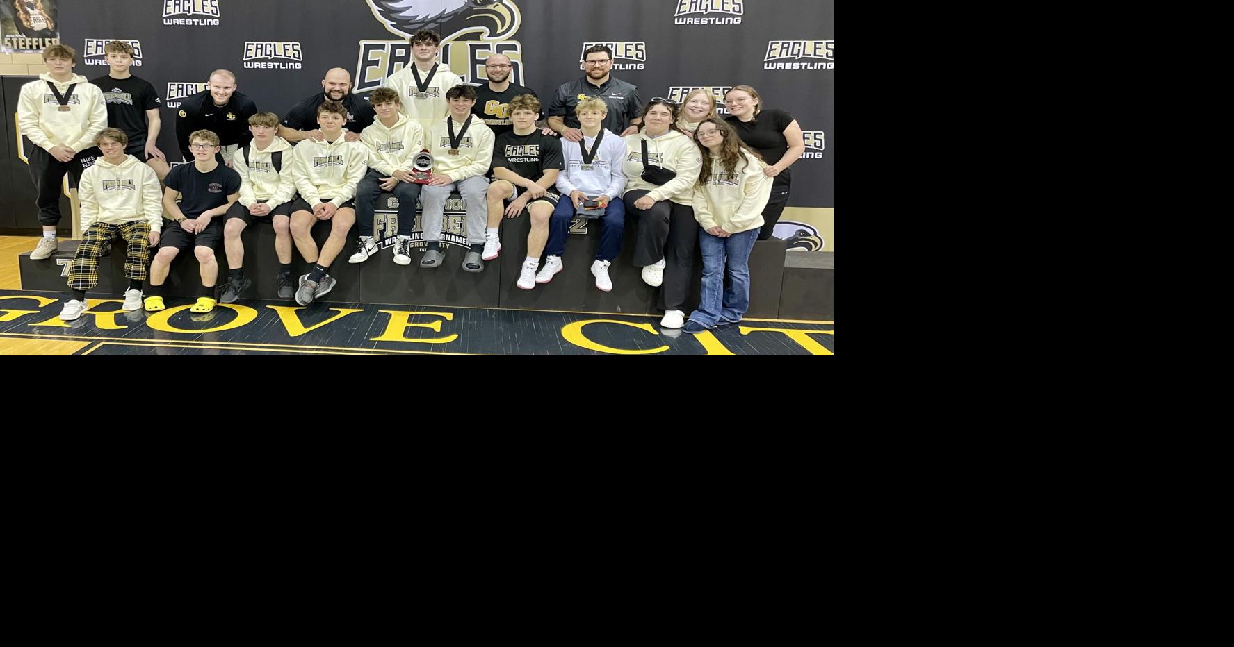 Eagles finish 3rd at Fred Bell Tournament; Cody Hamilton grabs gold for ...