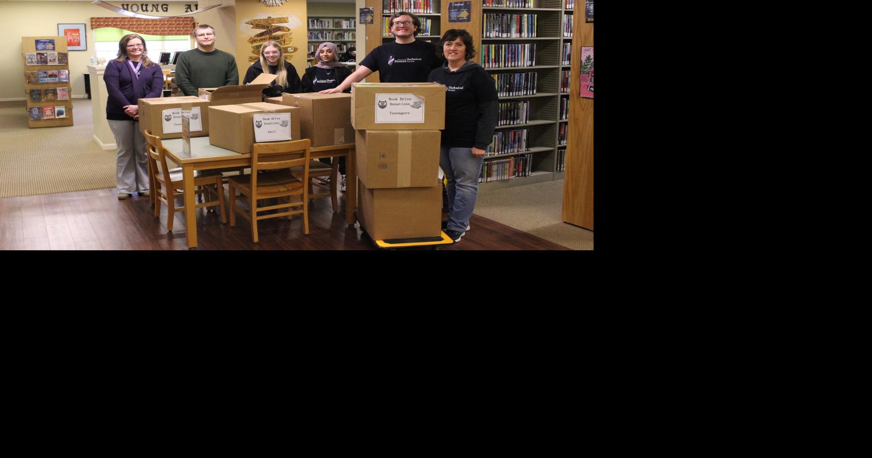 MCCC Technical Honor Society hosts successful book drive for local ...