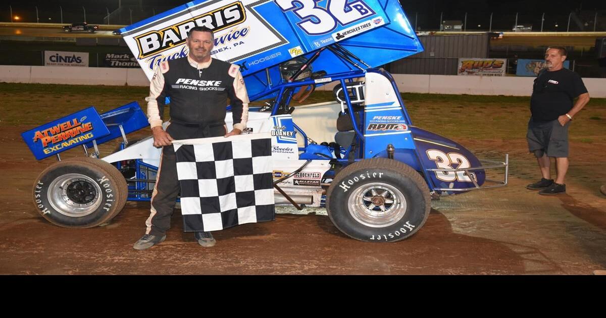 Dale Blaney dominates 410 Sprints, Tim, Curt Bish split Pro Stock ...
