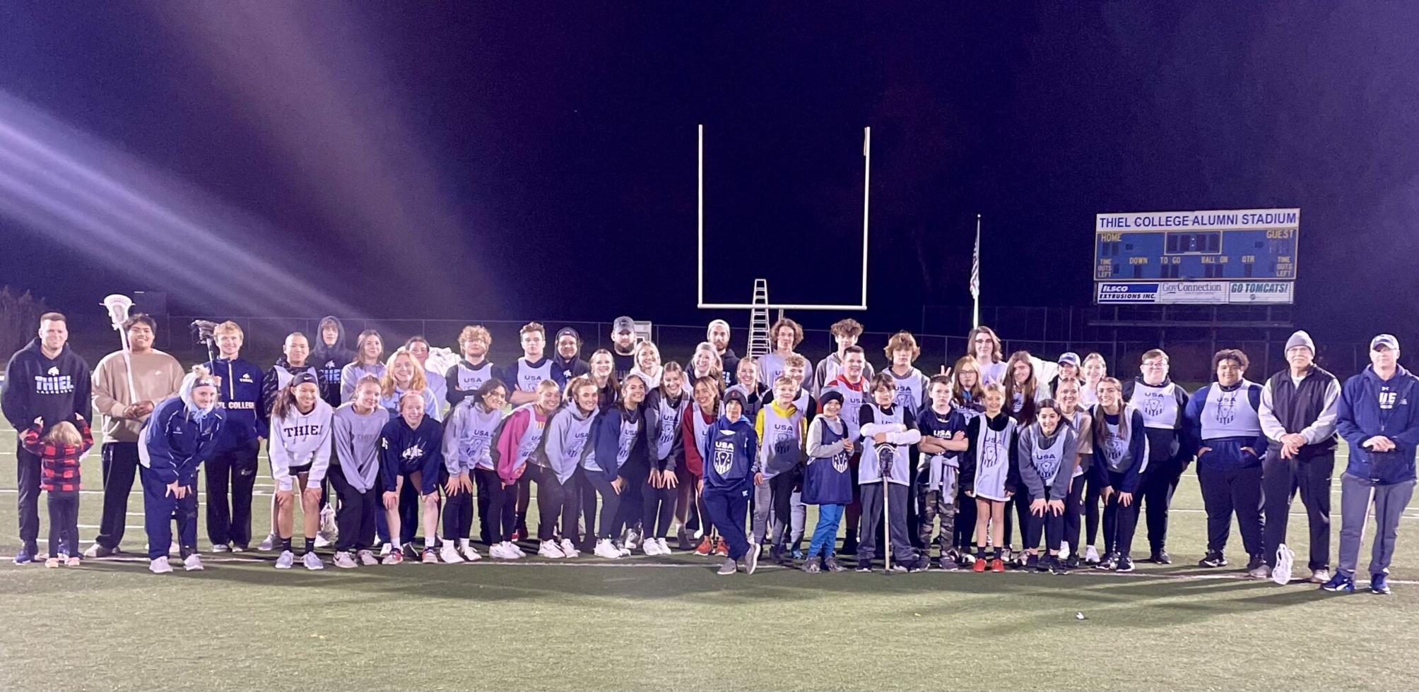Thiel holds 'Pick Up & Play' lacrosse event at Alumni Stadium | Sports ...