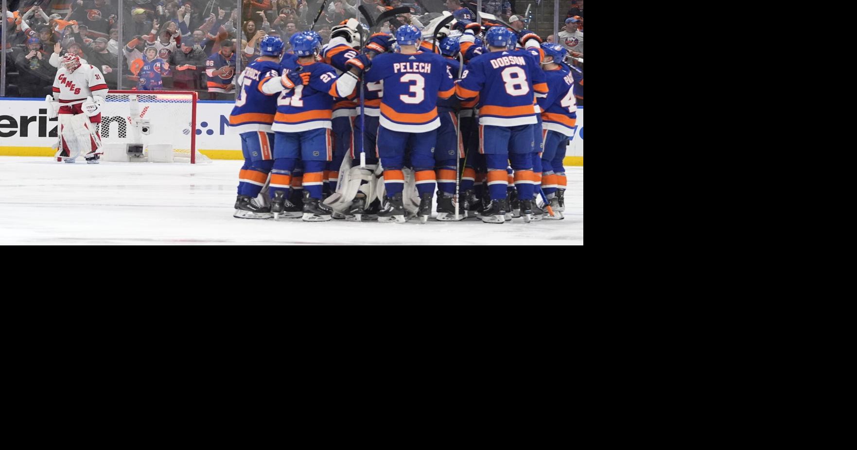 NHL Playoff Recaps: Islanders avoid sweep by beating Hurricanes in OT ...