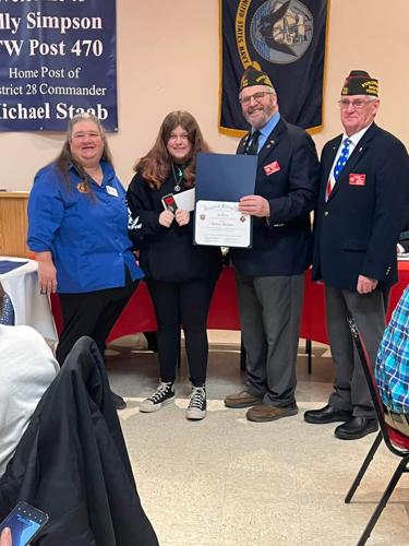 Reynolds student takes second place in Patriot's Pen Essay Contest ...