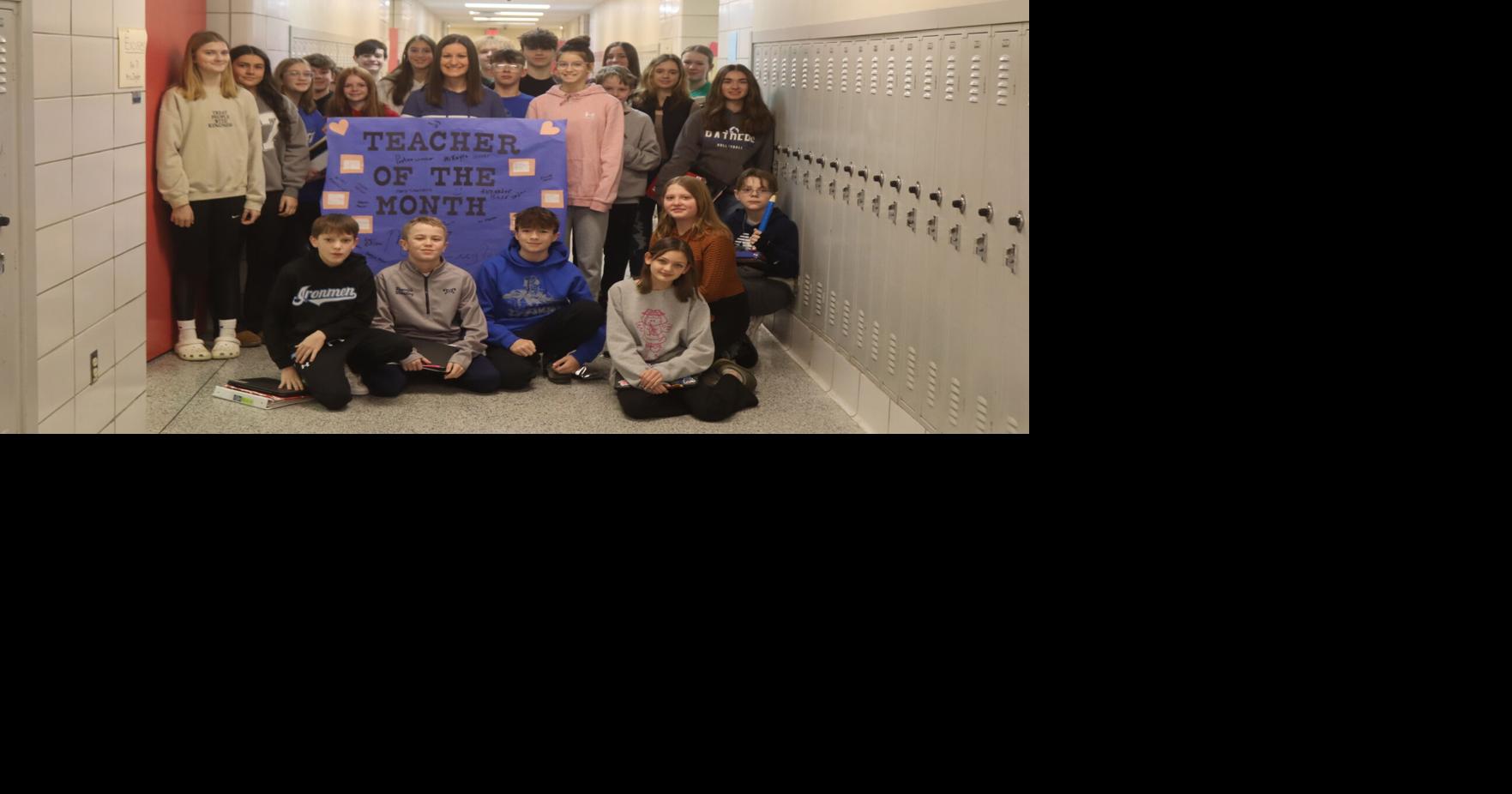 Ziegler named teacher of the month at Reynolds | Community ...
