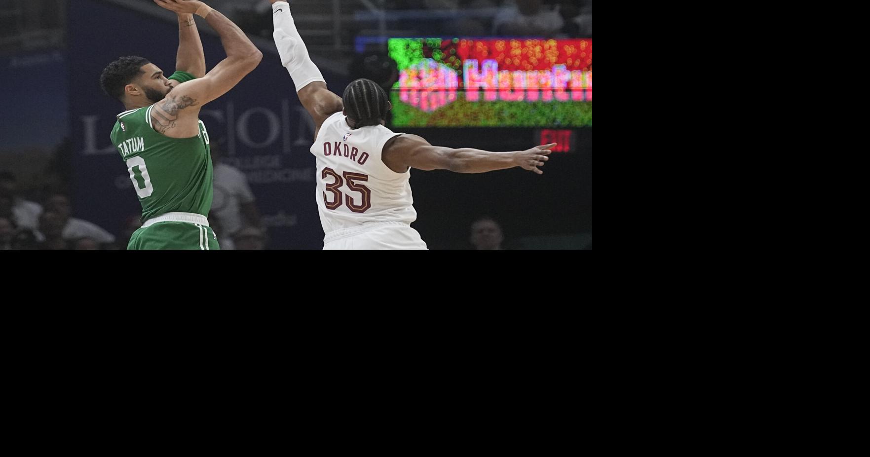 Tatum scores 33 points, Celtics rebound from loss to beat Cavs, 106-93 ...