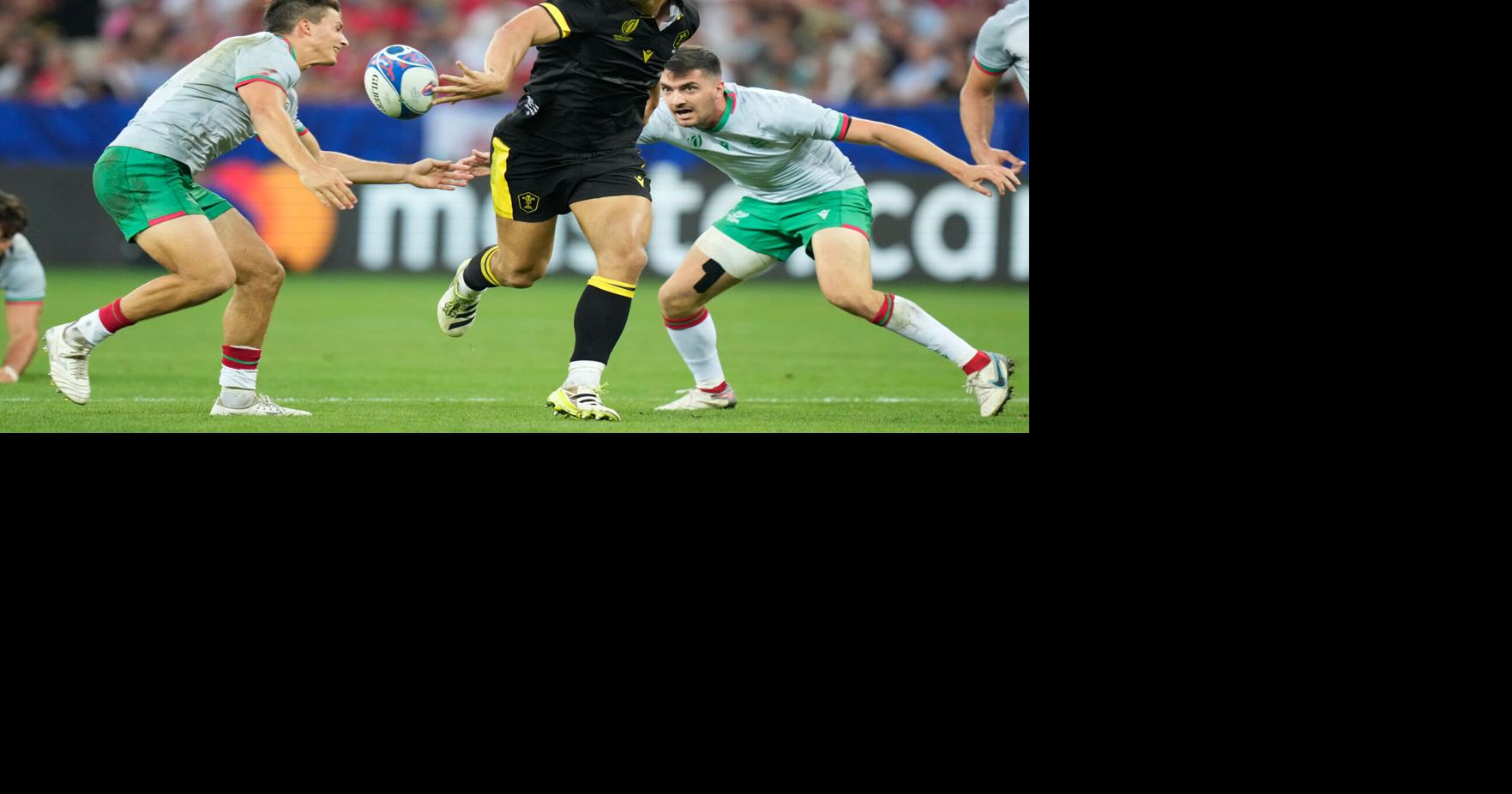 Welsh rugby star Rees-Zammit was center of attention at NFL's ...