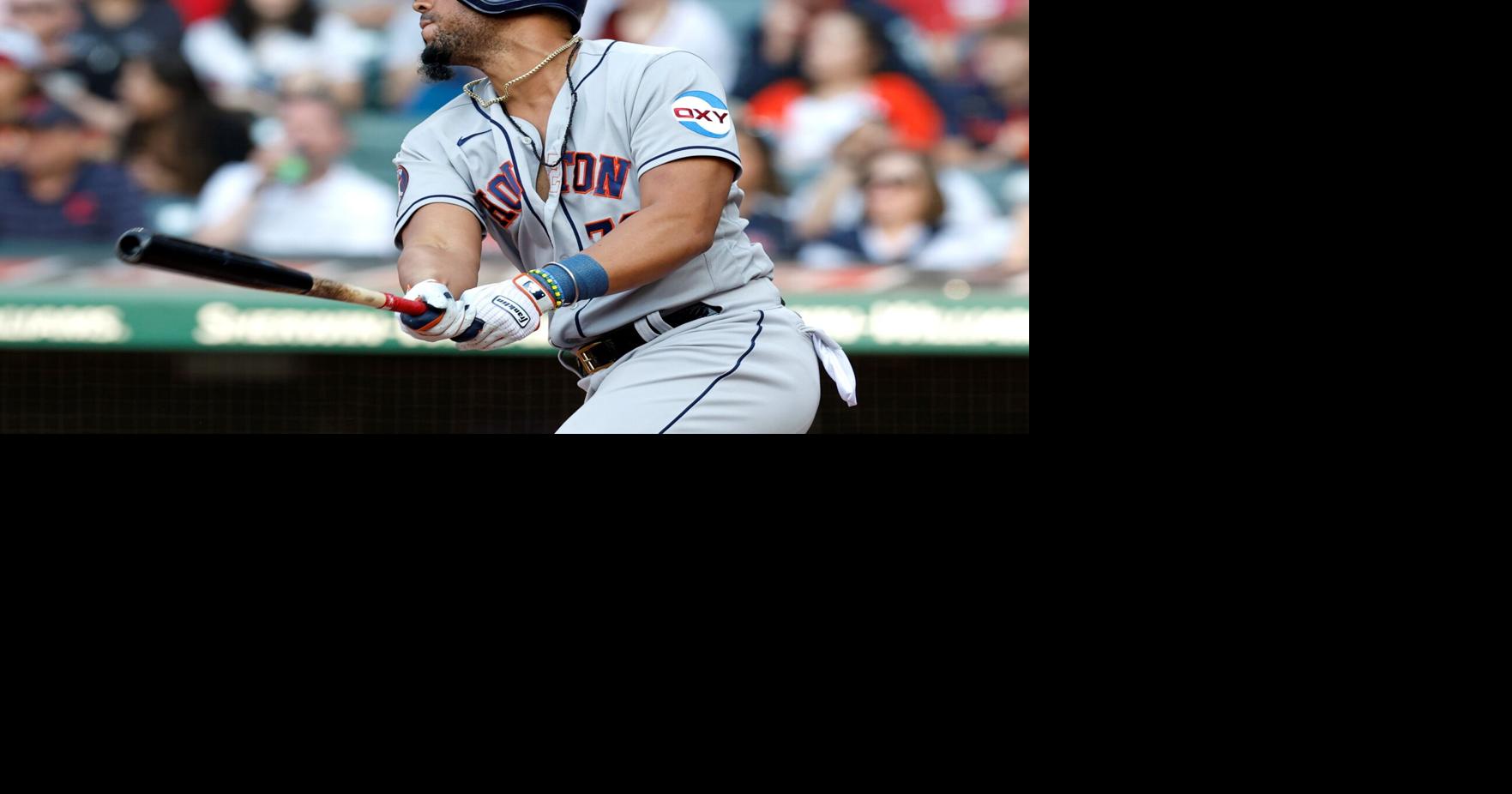 Abreu hits 3-run HR, Astros hold off Guardians following marathon ...