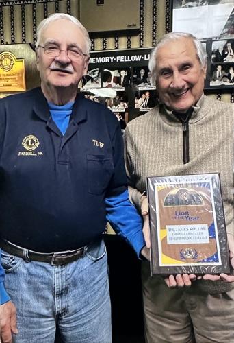 Kollar honored by Farrell Lions | Community | sharonherald.com