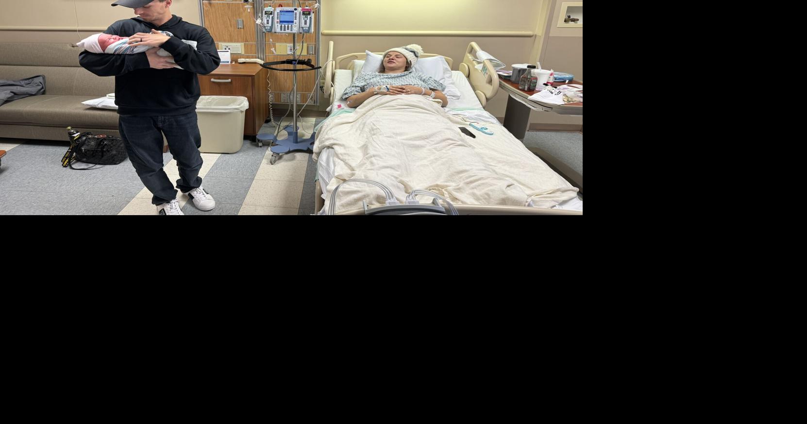 Josh and Nadia with Gideon | | sharonherald.com