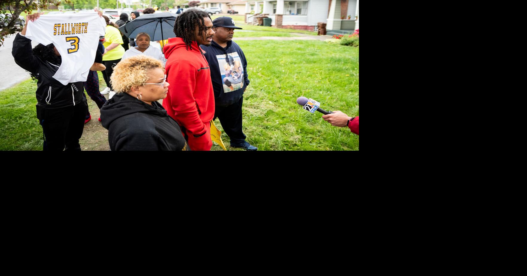 Farrell high school parents protest in support of star football player ...