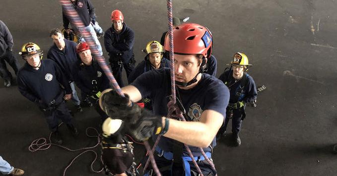 High-fire acrobatics: Sharon firefighters train in old Westinghouse ...