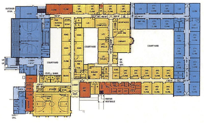 Elementary School Floor Plan | Viewfloor.co