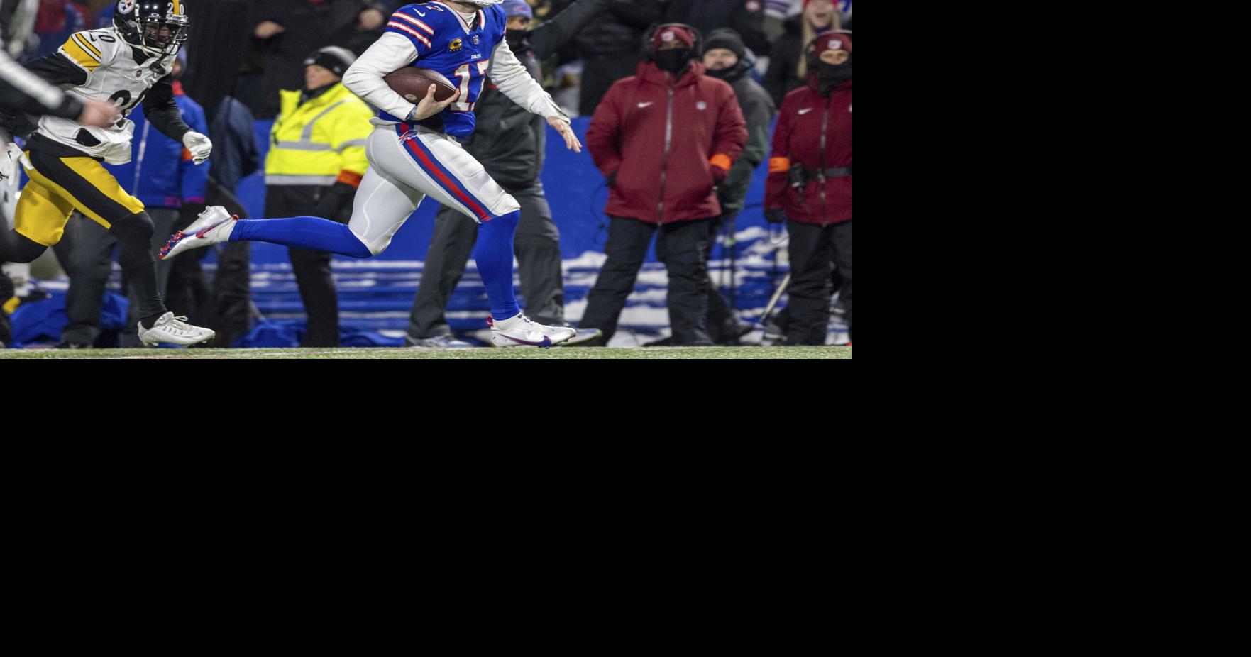 Allen throws 3 TD passes, runs for another as Bills beat Steelers, 31 ...