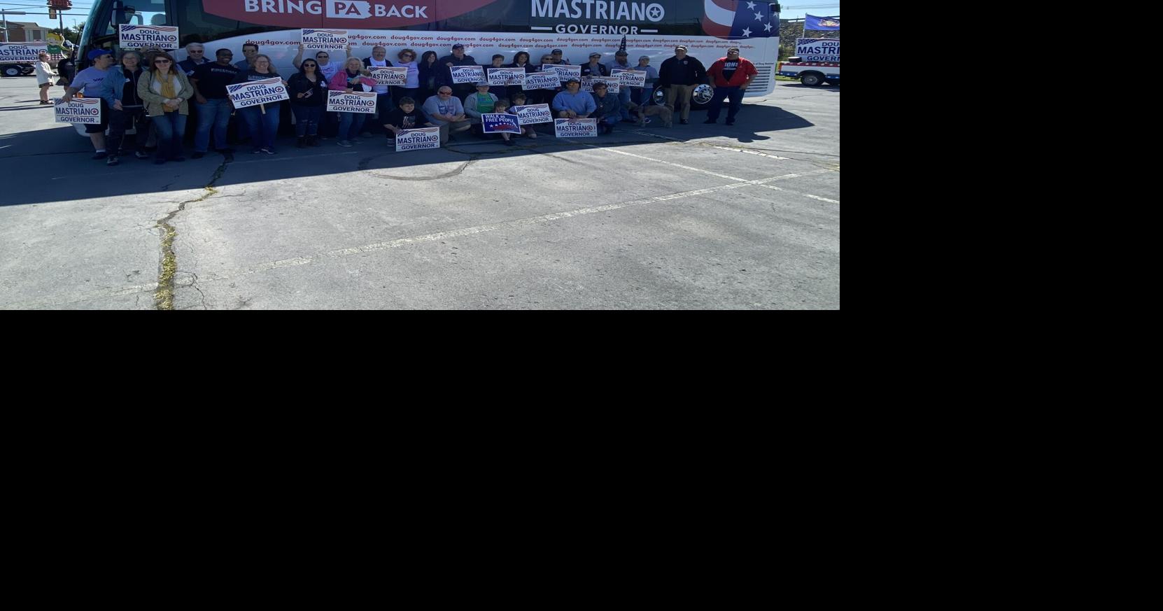 Gubernatorial candidate Doug Mastriano launches Freedom Bus Tour | Vts ...