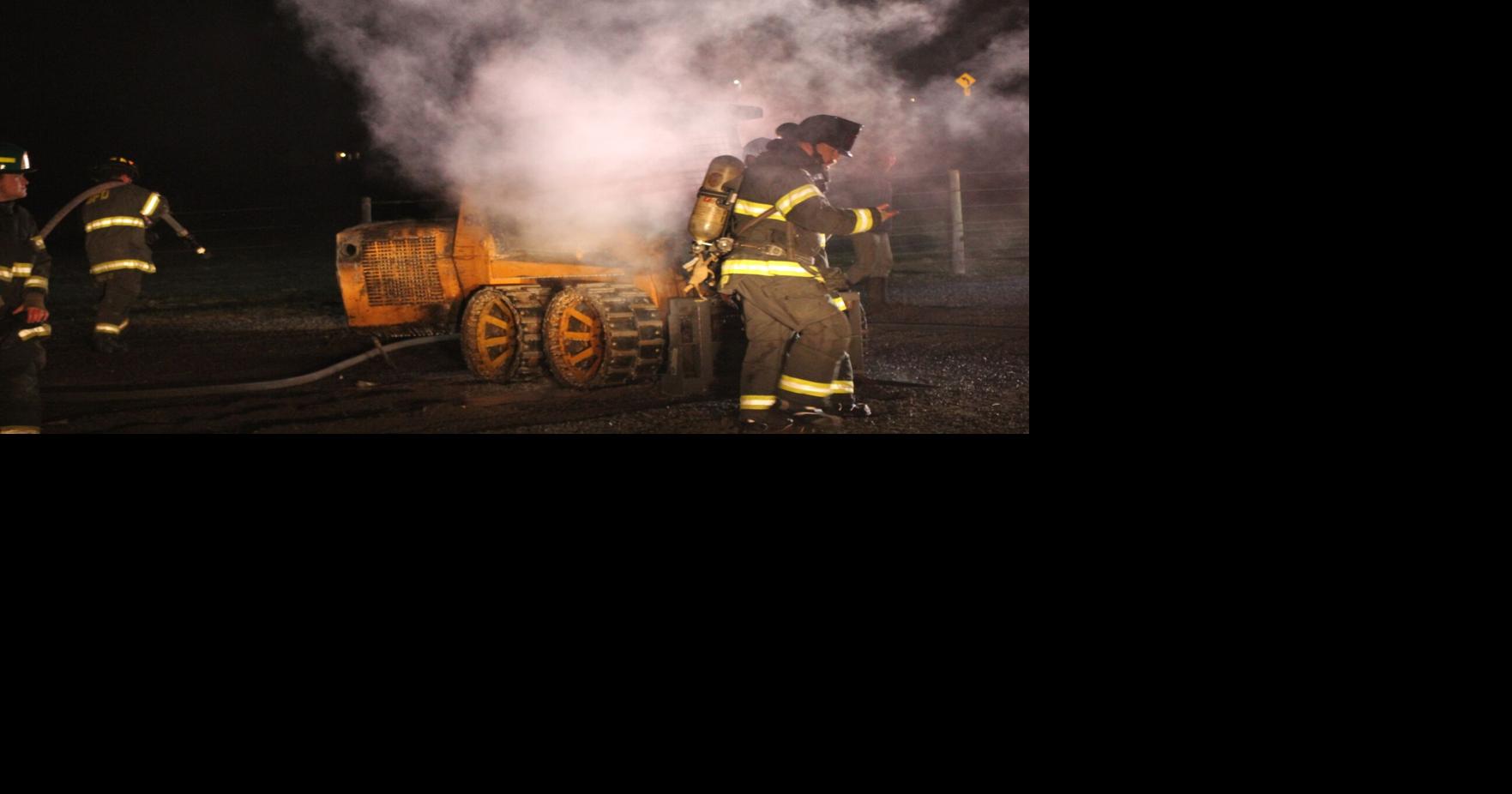 Skid Loader Fire | Community | shipnc.com