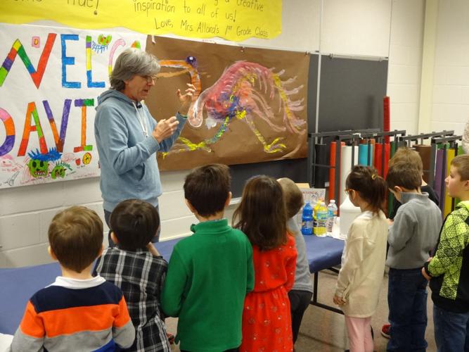 Nancy Grayson students get lesson from acclaimed author, illustrator ...
