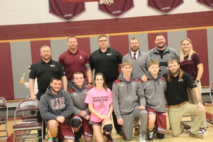 Wrestlers recognized during Senior Night match against Chambersburg ...