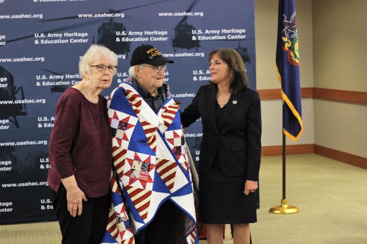 Gleim hosts Veterans Breakfast; honors Vance Clelan with Quilt of Valor ...
