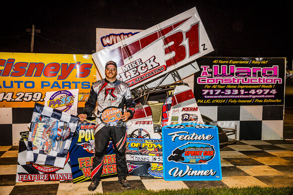 KYLE HARDY WINS ULMS SUPER LATE MODEL 35 LAP UNBELIEVABLE NON-STOP ...