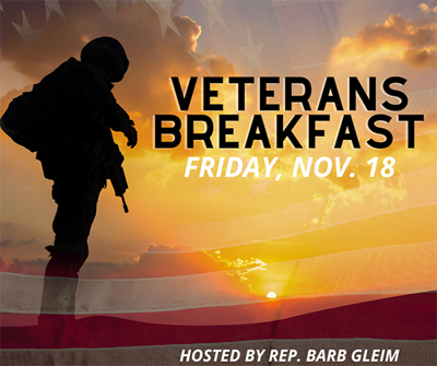Rep. Gleim to host free Veterans’ Breakfast | Vts Community News ...