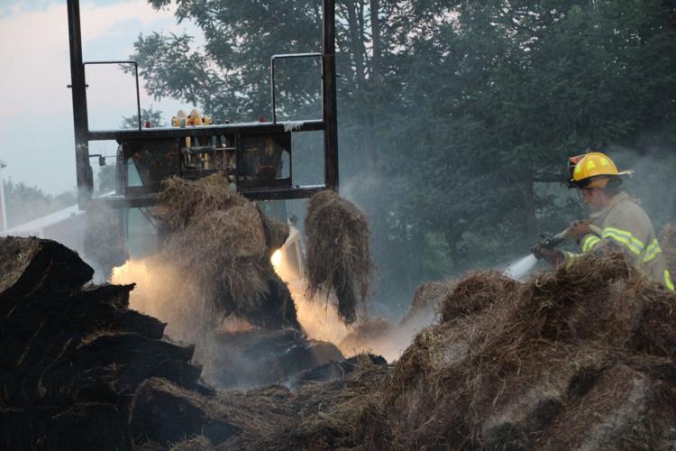 Hay bale fire | Local News | shipnc.com