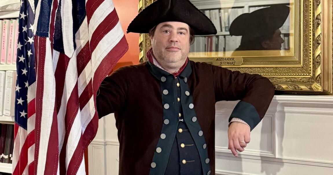 Grand Union Flag stitched together and ready for America 250 ...