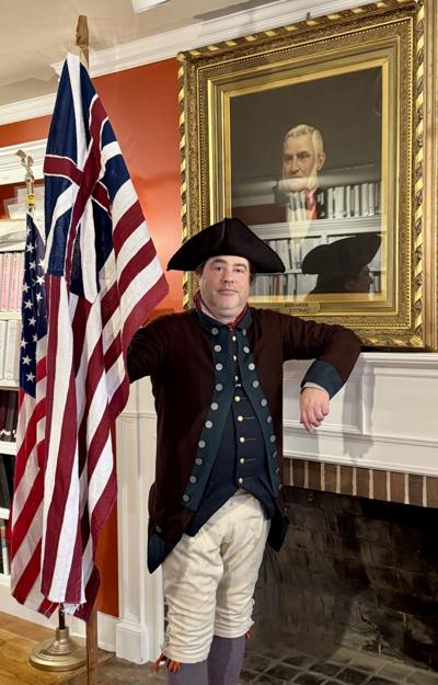 Grand Union Flag stitched together and ready for America 250 ...