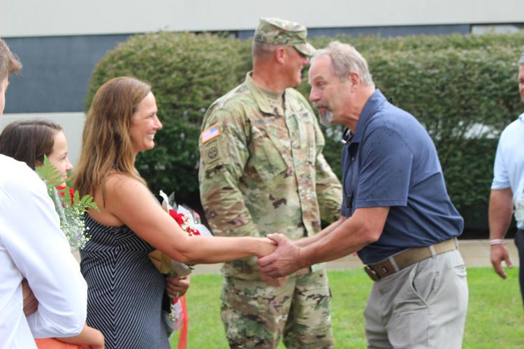 Gibbons takes command of LEAD; Ledbetter delivers emotional speech ...