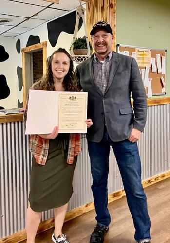 Senator Doug Mastriano recognize local businesses in Newburg ...