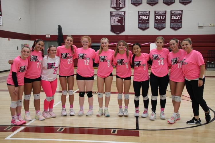 Lady Hounds Volleyball Pink Out | Local Sports | shipnc.com