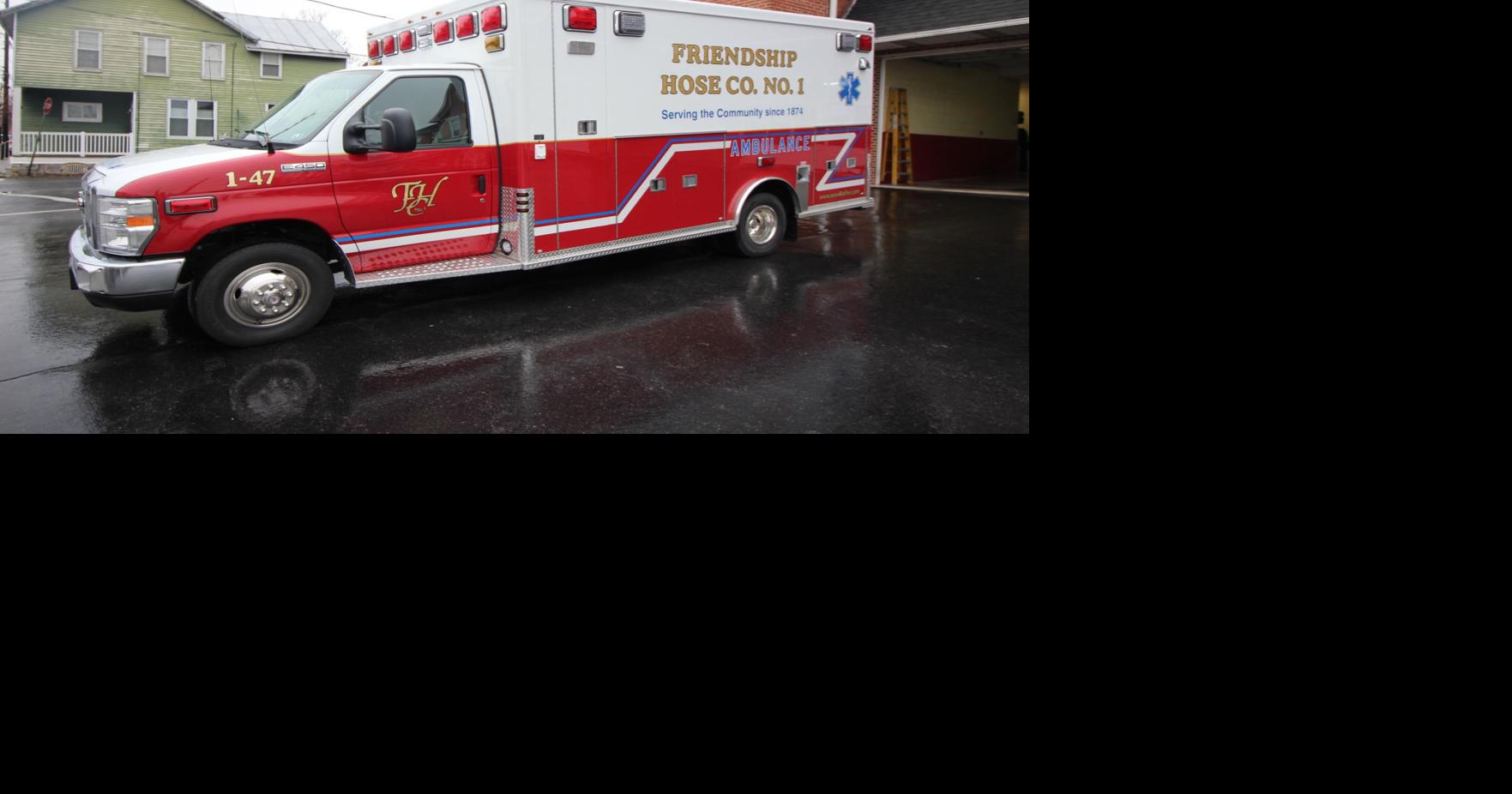 Friendship Hose Co. No. 1 EMS places new ambulance in service | Vts ...