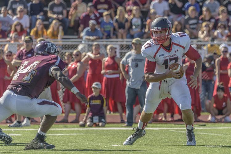 Harman sets PSAC receptions record as SU Football falls at No. 13 ...