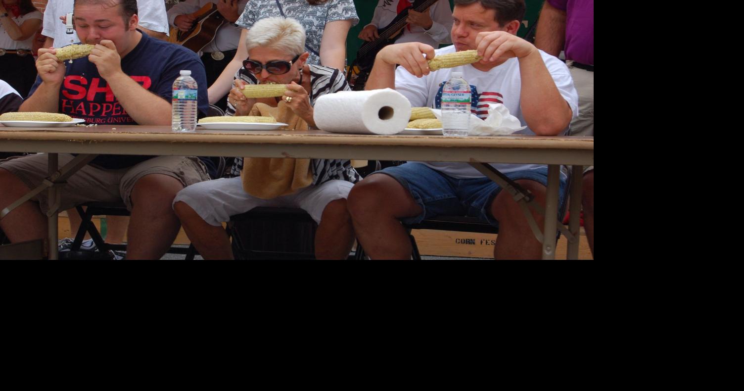 Kernels fly during annual corn-eating contest | Local News | shipnc.com