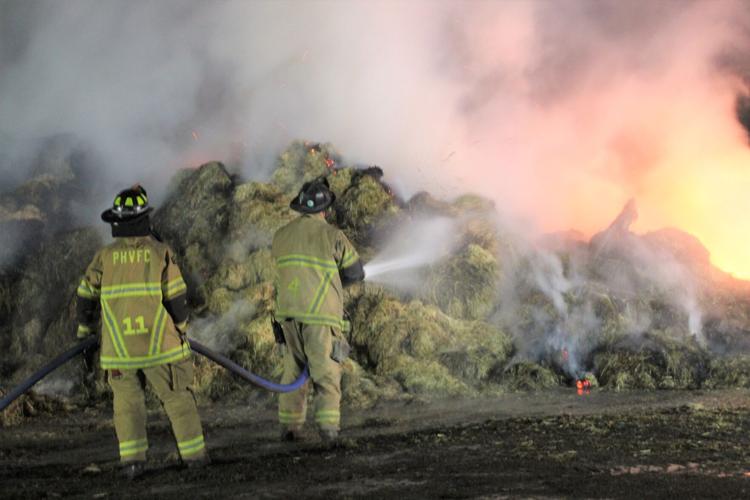 Spontaneous combustion causes hay bale blaze in Lurgan Township ...