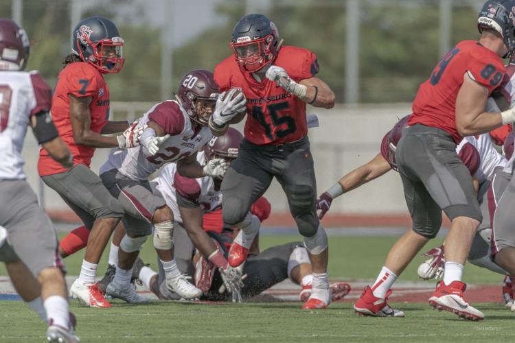 Red Raiders reverse their fortune with 30-15 win over Bloomsburg ...