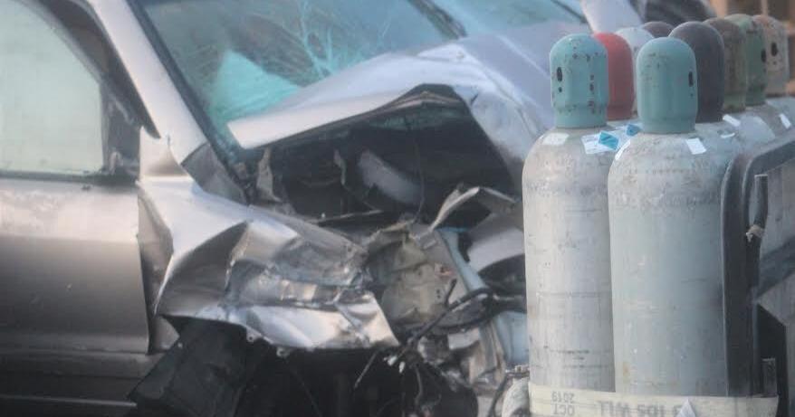 Vehicle careens through Matheson Valley Gas building | Community News ...