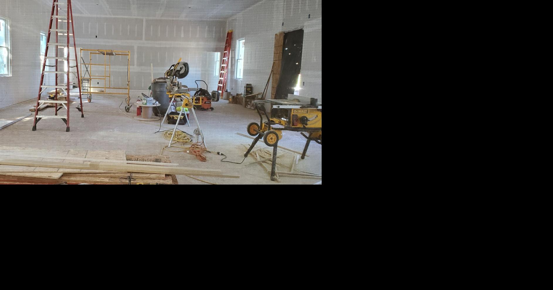 Construction Continues at John Graham Library | Community | shipnc.com