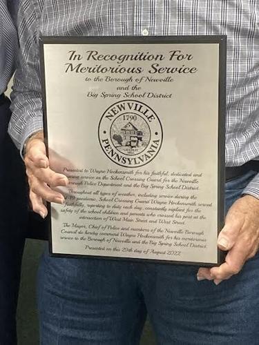 Newville council, BSSD commend Wayne Hockensmith for keeping students ...