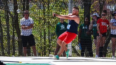 Herbster sets PSAC all-time hammer throw record for Men’s Outdoor Track ...