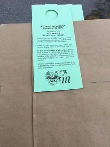 Support area Scouts, King's Kettle with food donations | Local News ...
