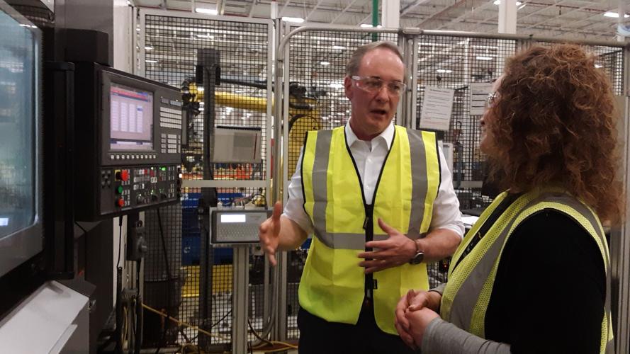 Congressman Joyce tours JLG in Shippensburg | Local News | shipnc.com