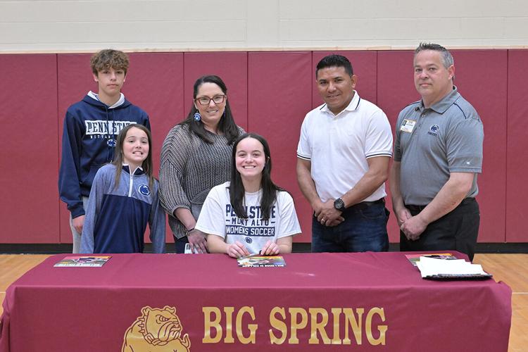 Big Spring Holds Signing Day For Senior Athletes | Valley Times Star ...