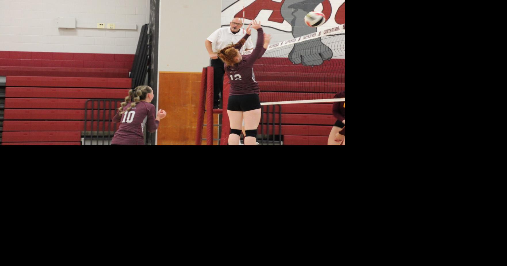 Lady Hounds Volleyball vs. Big Spring | | shipnc.com