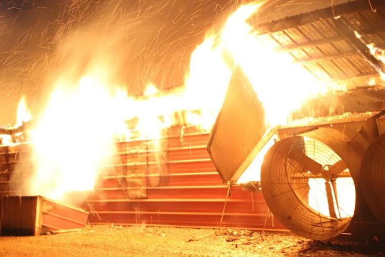 Fire destroys Mercersburg chicken barn | Community News | shipnc.com