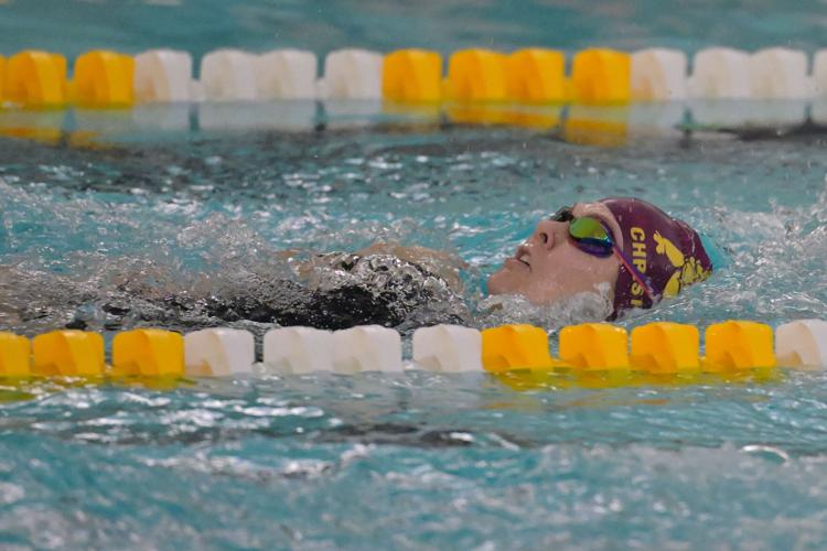 Bulldog Swimming Splits Meet with the Greyhounds | Valley Times Star ...