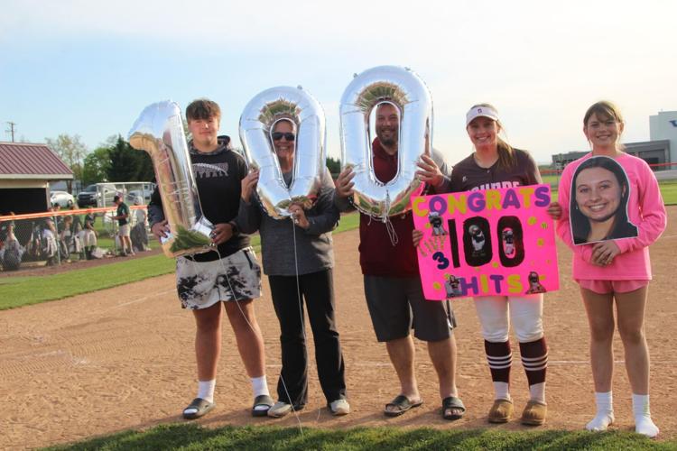 Olivia Lebitz slams #100 | Sports | shipnc.com