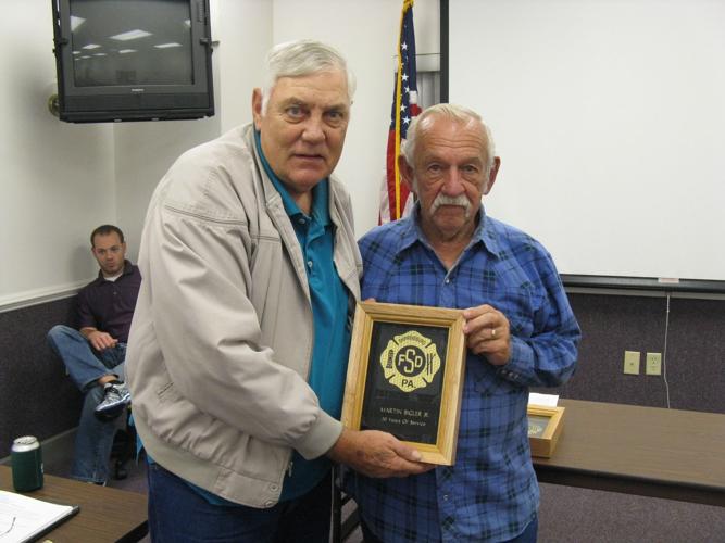Fire department recognizes 50-year members | Local News | shipnc.com
