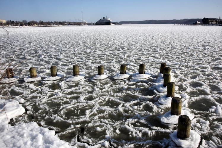 Ice in motion: How winter sculpts Lake Michigan’s shoreline | Ludington ...